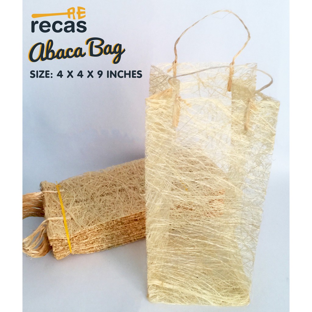 Abaca Bag 4x9, sinamay bag, souvenir holder , 4x4x9, gift, kraft, craft ...