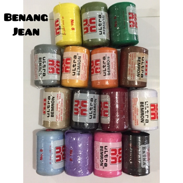 Jean Thread - Jeans Sewing Thread for safari bags and shoes (+- 500 ...