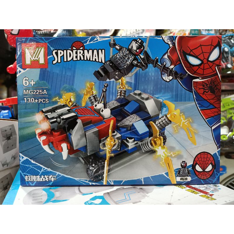 Mg225a SPIDER MAN Car Model Assembly Box | Shopee Philippines