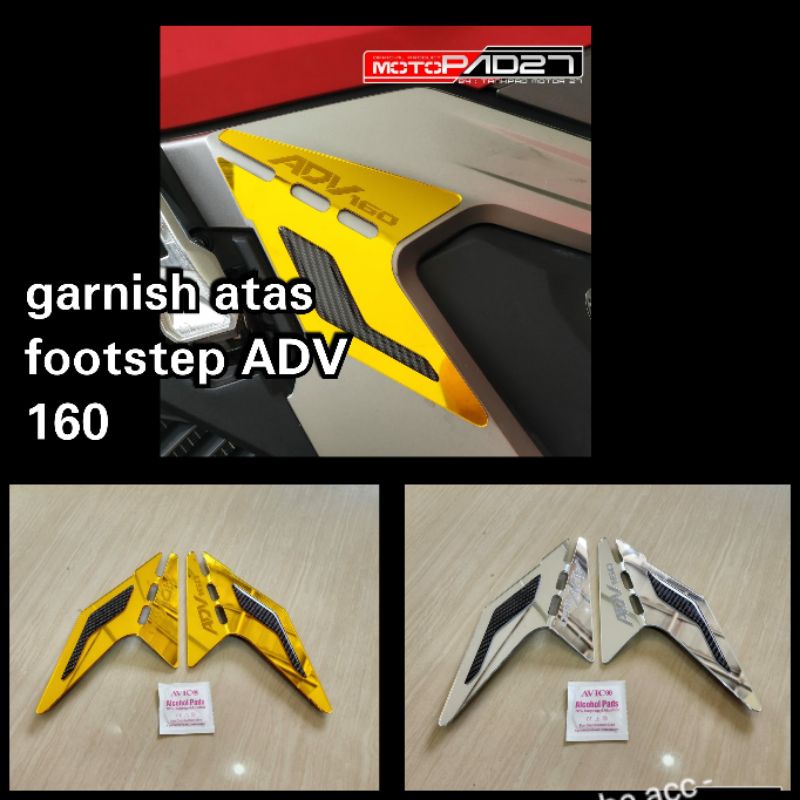 Garnish cover On footstep Honda ADV 160 | Shopee Philippines