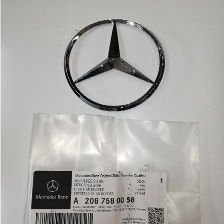 Mercedes Benz Rear Boot Star logo W208 W210 A208 758 0058/A210 758 0058 ...