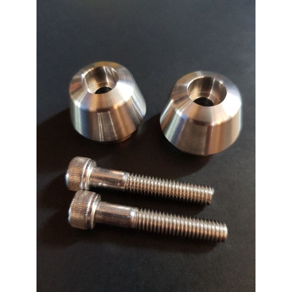 Stainless Bar End (Pair) for Honda Click 125 and 150i V1,V2,V3 and V4 ...