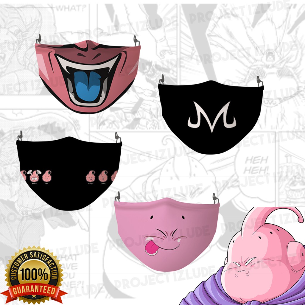 Majin Buu Dragon Ball Face Mask | Shopee Philippines