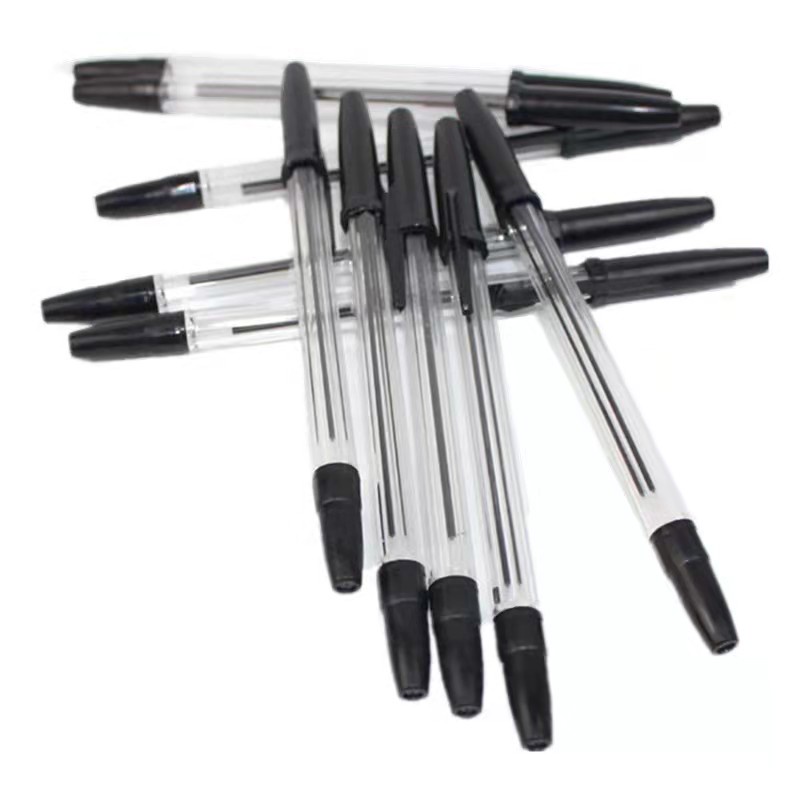 Ballpen Black Ink Ball Pen Ballpoint Stick Ballpens | Shopee Philippines