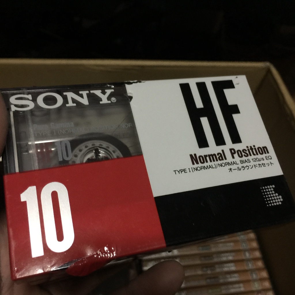 Sony Blank Tape Cassette HF 10 Type I (Normal) | Shopee Philippines