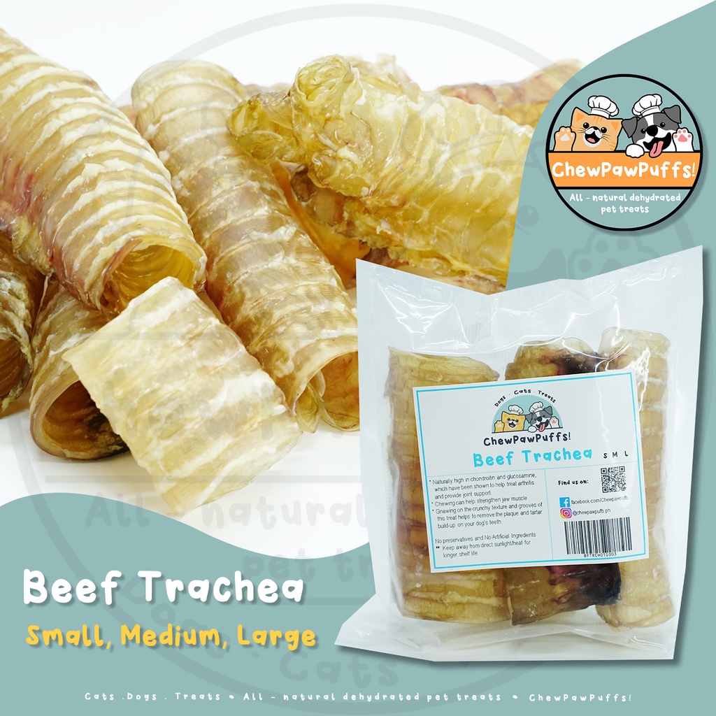 All Natural Dehydrated BEEF TRACHEA Dog Chew 3pcs/pack | Shopee Philippines
