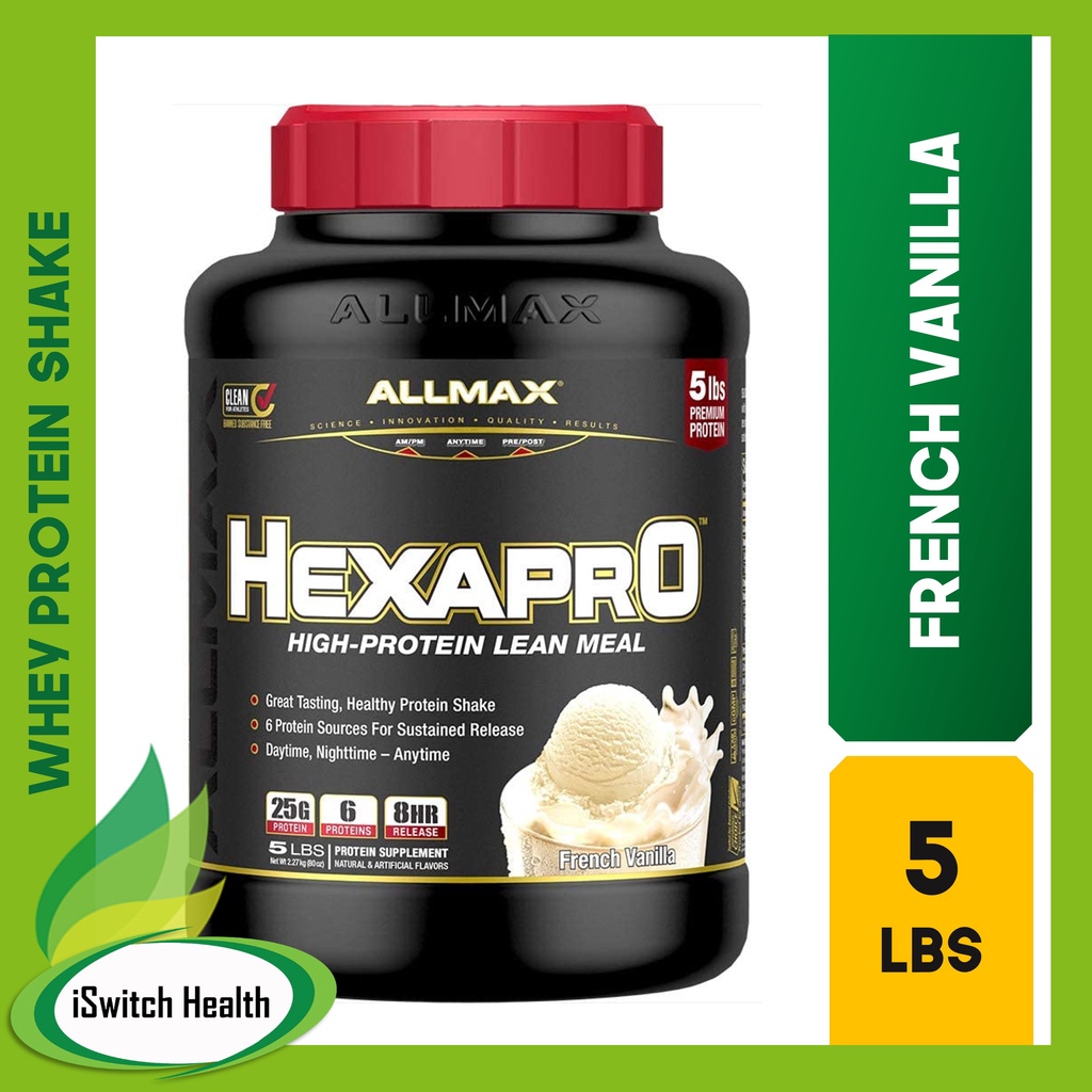 AllMax Nutrition Hexa Pro Ultra Pemium Protein Blend - 5lbs | Premium ...
