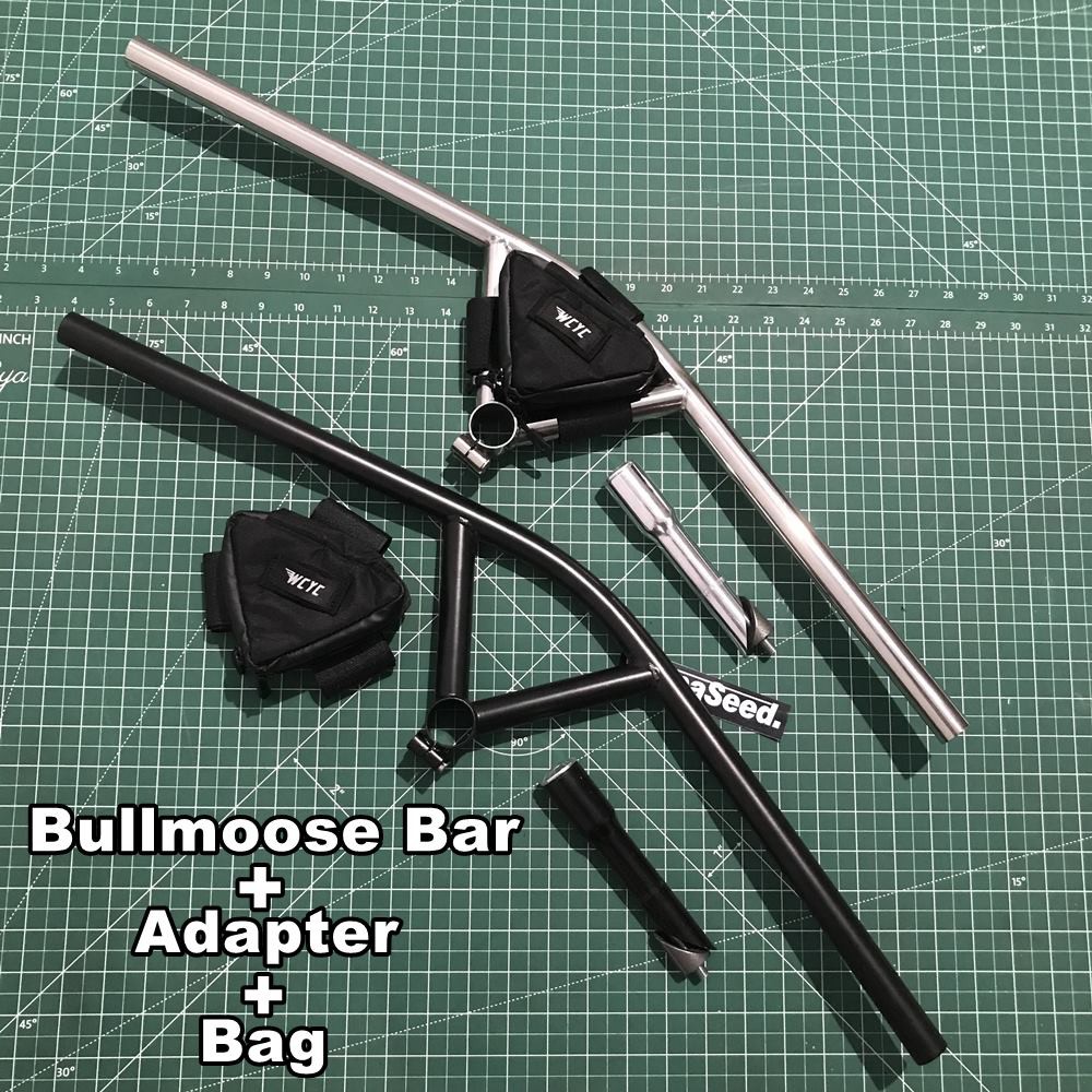 Bullmoose BAR HANDLEBAR FOR MTB BIKE COMMUTER BIKE FEDERAL MINIVELO ...