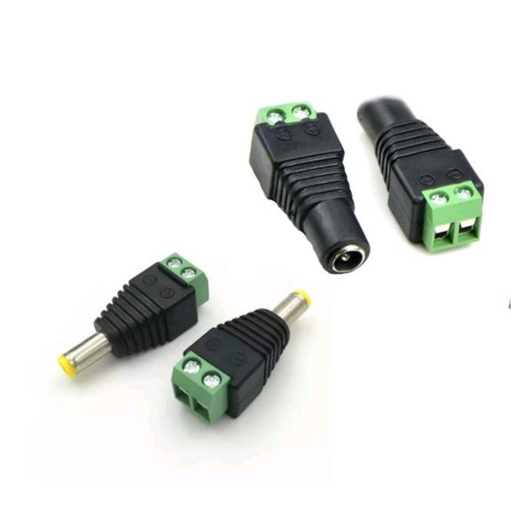 Cctv Camera Connector Jack Dc Female Dc Male Cctv Camera Jack Plug ...