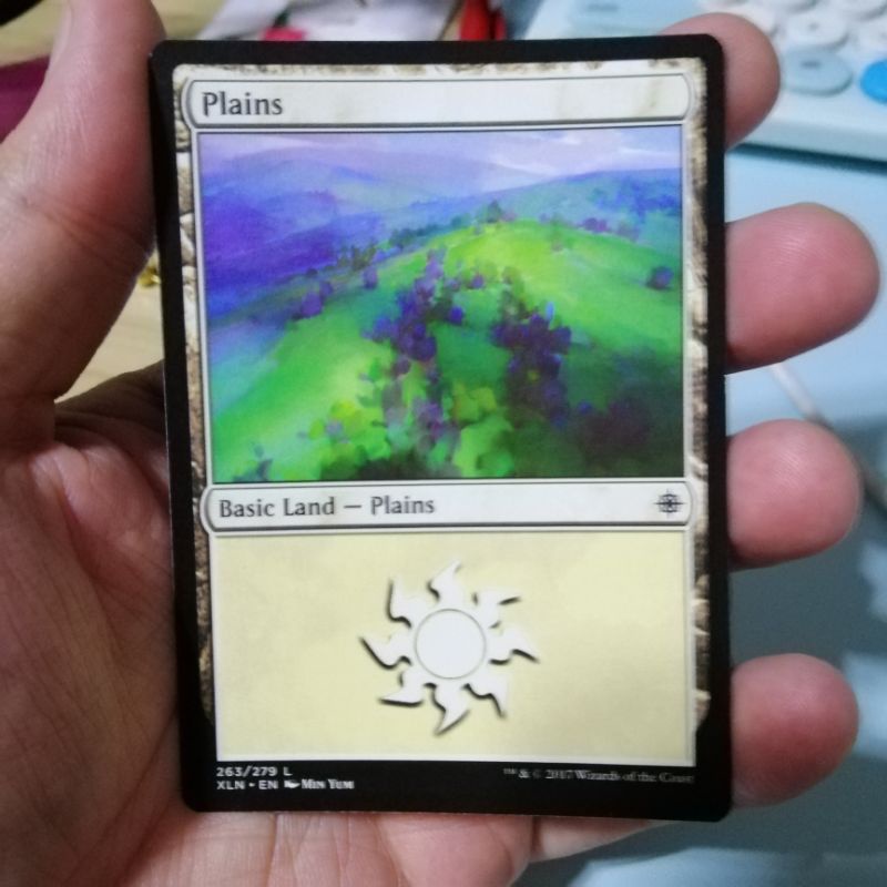 mtg 10 plains basic lands cards re-pack magic | Shopee Philippines