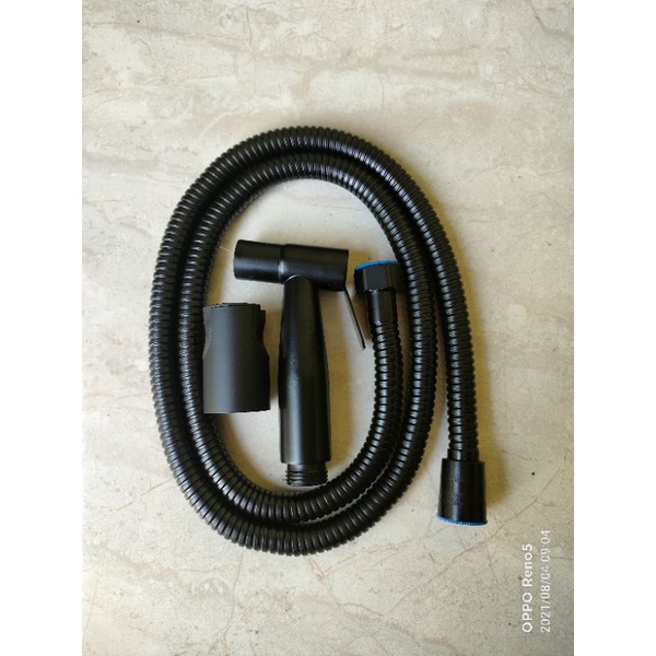 HITAM Jet shower toilet/shower bidet/jet shower stenlis black | Shopee ...