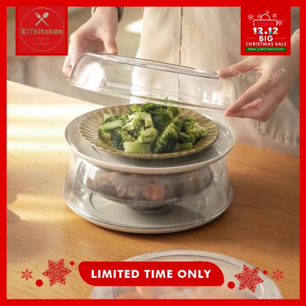 KITkitchen Heat Preservation Food Cover Stackable Storage Kitchen ...