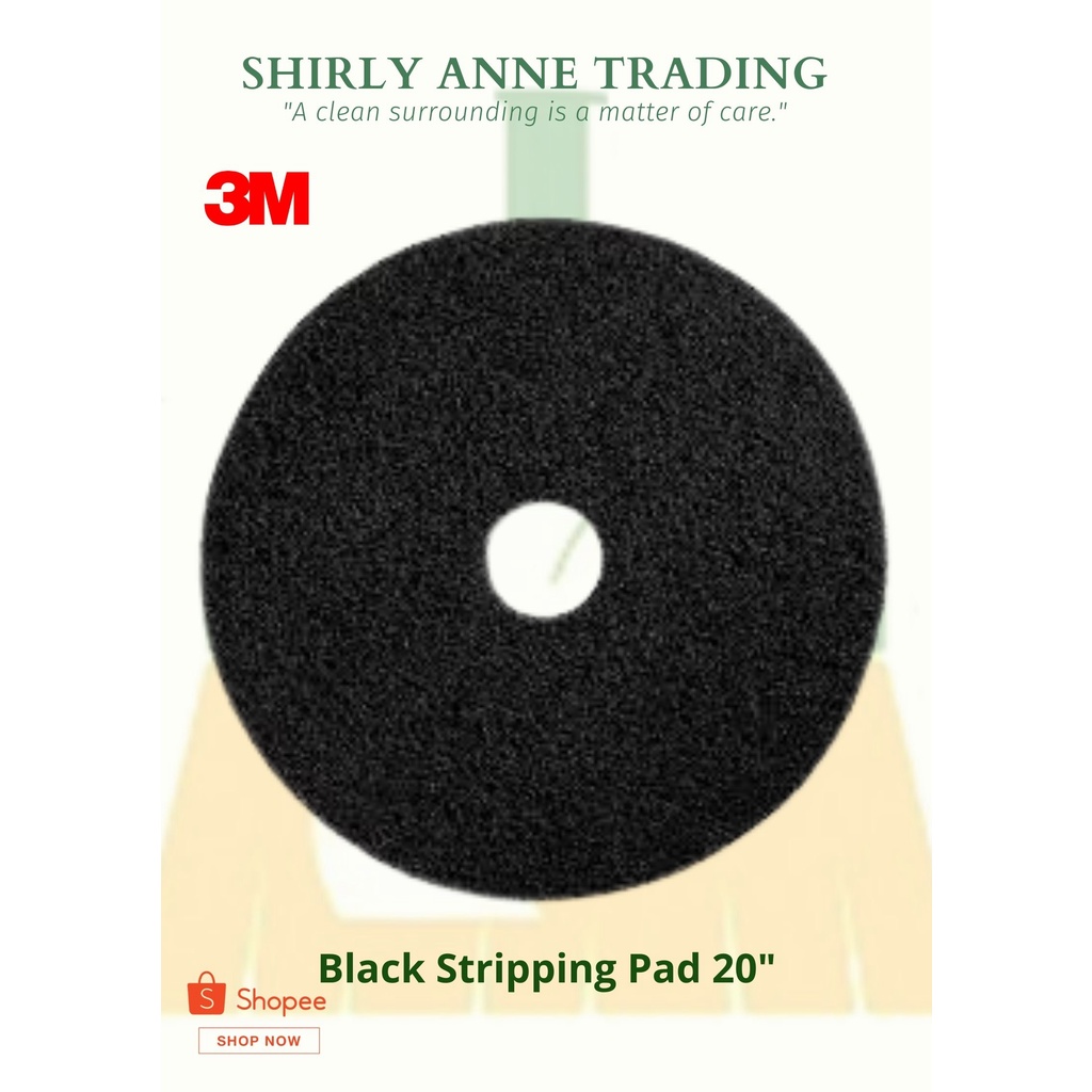 Black Stripping Pad 16" & 20" Ordinary(Local) & 3m Brand (Floor ...