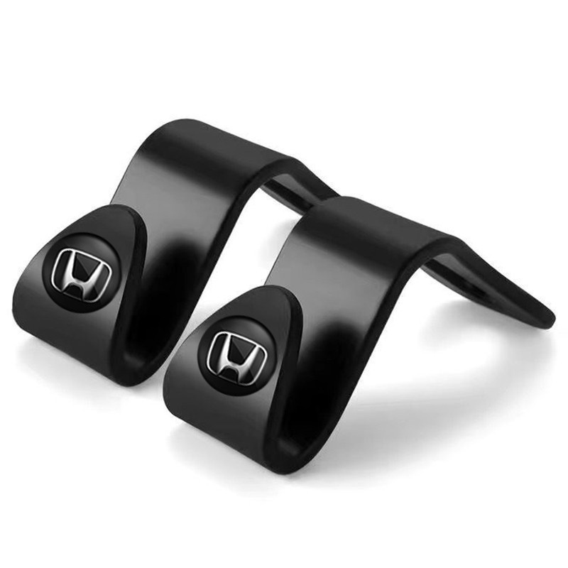 [Honda] 2/4Pcs Luminous Car Hooks Car Seat Back Headrest Hook Holder ...