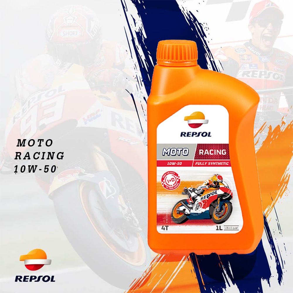 REPSOL MOTO RACING 4T 10W50 Engine Oil | Shopee Philippines