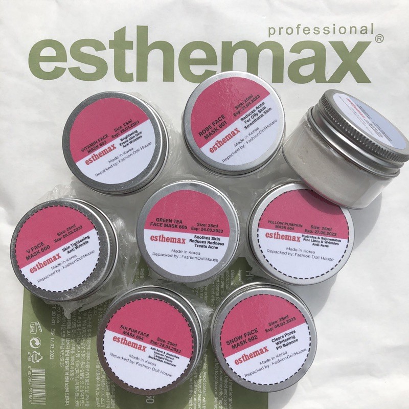 ESTHEMAX Face Masks (Decant) | Shopee Philippines