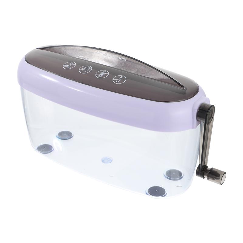 Home Mini Manual Desktop Paper Shredder Hand Shredder Simple Paper ...