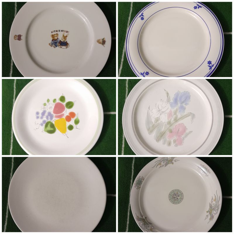 Japan/UK surplus serving plates 10-11 inch diamtrs stonewares ceramics ...