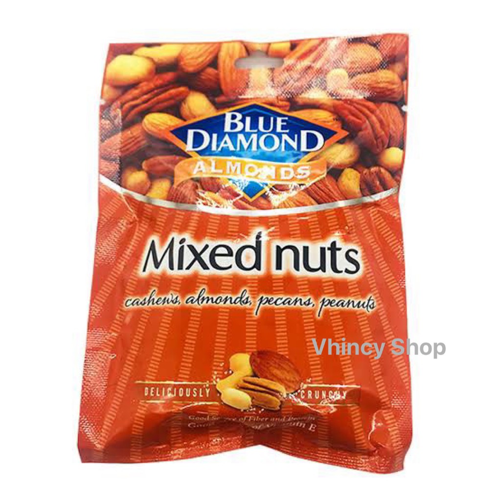 Blue Diamond Almonds Mixed Nuts 30g | Shopee Philippines