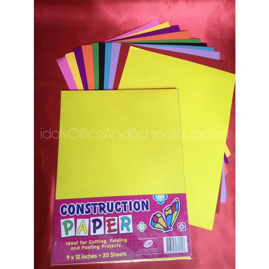 Construction Paper 20's | Shopee Philippines