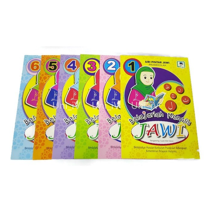 Preschool Jawi Smart Series Learn to Write Jawi Practice Workbook ...