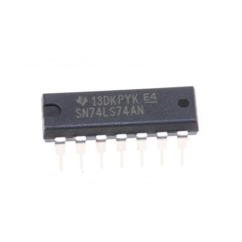 SN74LS74N 74LS74 7474 DUAL D-TYPE POSITIVE EDGE-TRIGGERED FLIP-FLOP IC PDIP14 DIP14 | Shopee ...