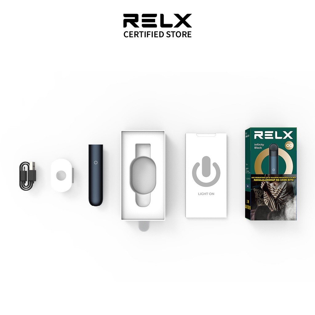 RELX Certified Store | RELX Infinity Device - Black | Shopee Philippines
