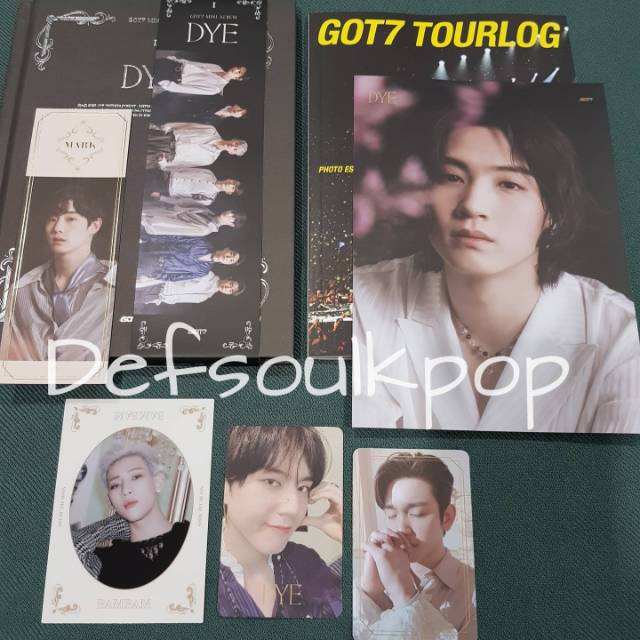 (Unsealed) GOT7 - Mini Album'Dye'I Ver. + Random Poster + PO Benefit ...
