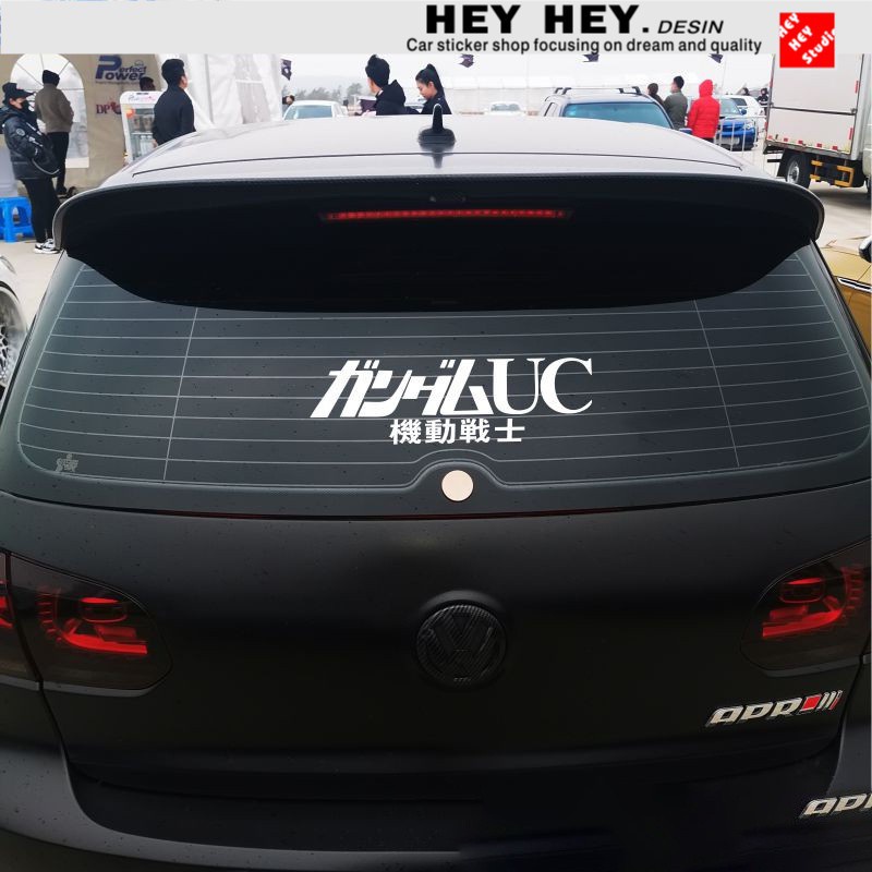 P-a235.Mobile Suit Car Sticker Light Eyebrow GUNDAM EVA Anime UC ...