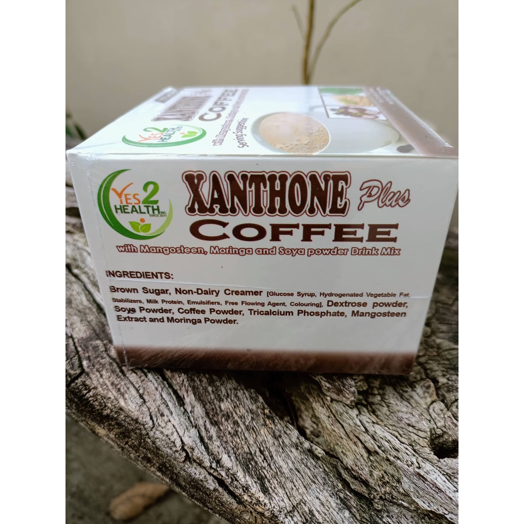 Xanthone PLus Coffee with Mangosteen, Moringa and Soya powder mix (10 ...
