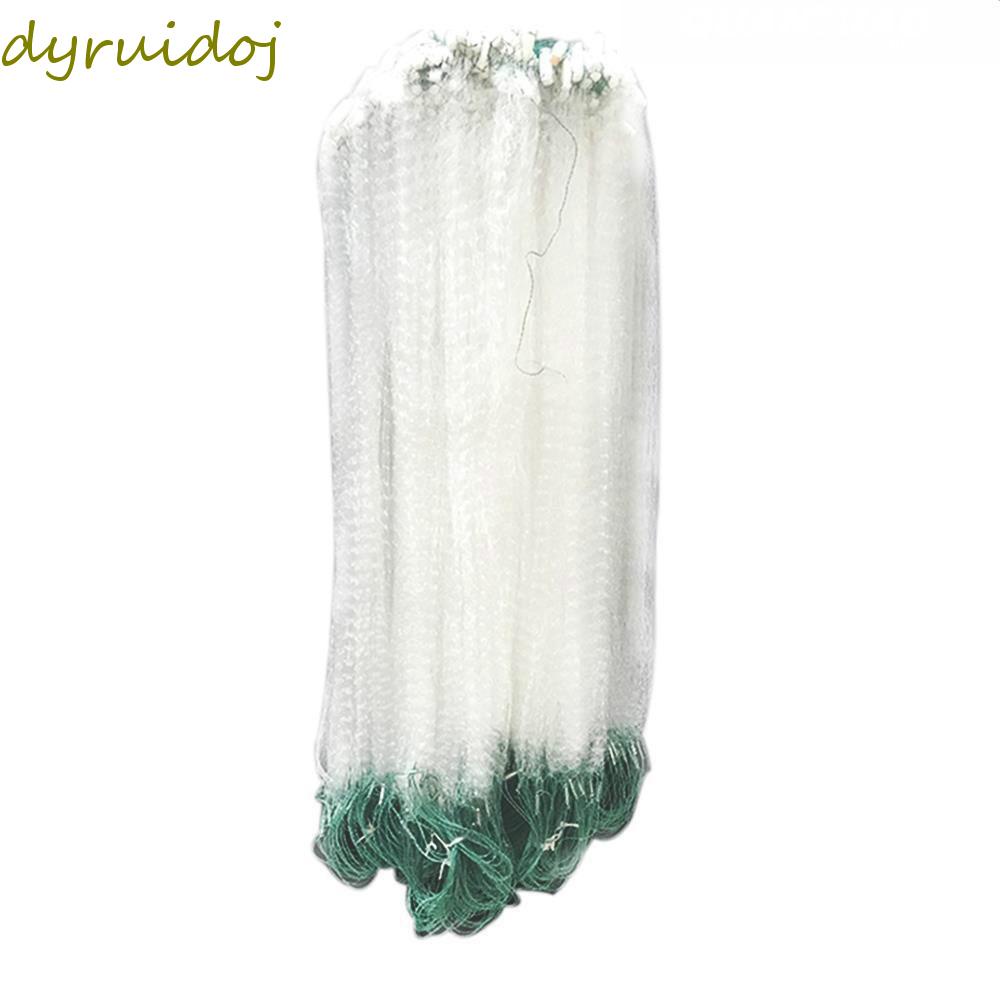 DYRUIDOJ Durable Fishing Net Outdoor Fishnet Single Mesh Nylon 1Pc Dip ...