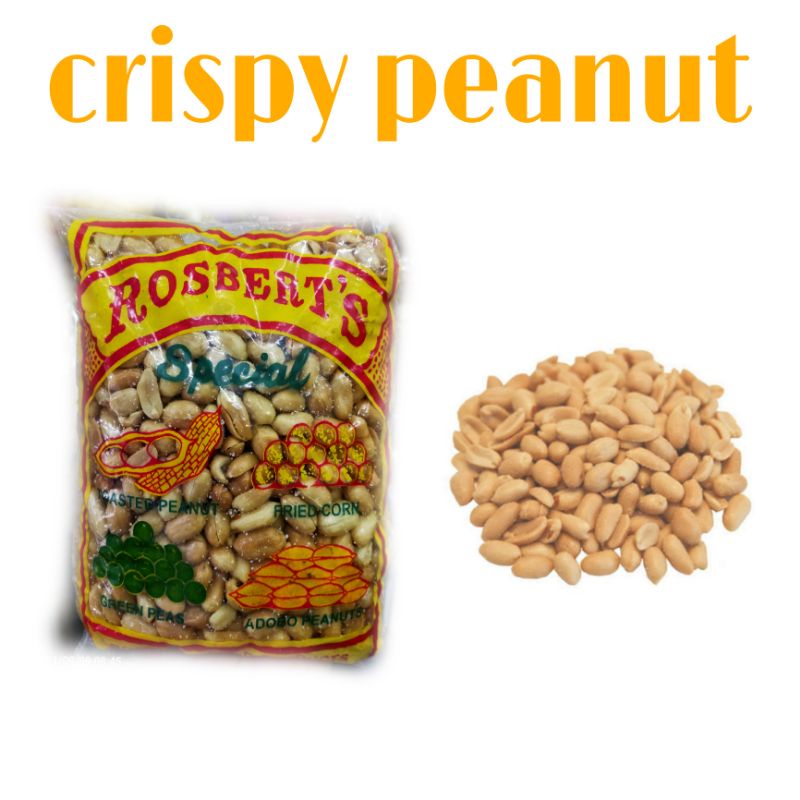 crispy skinless adobong mani ( peanuts ) 500g. Also avaialble spicy ...