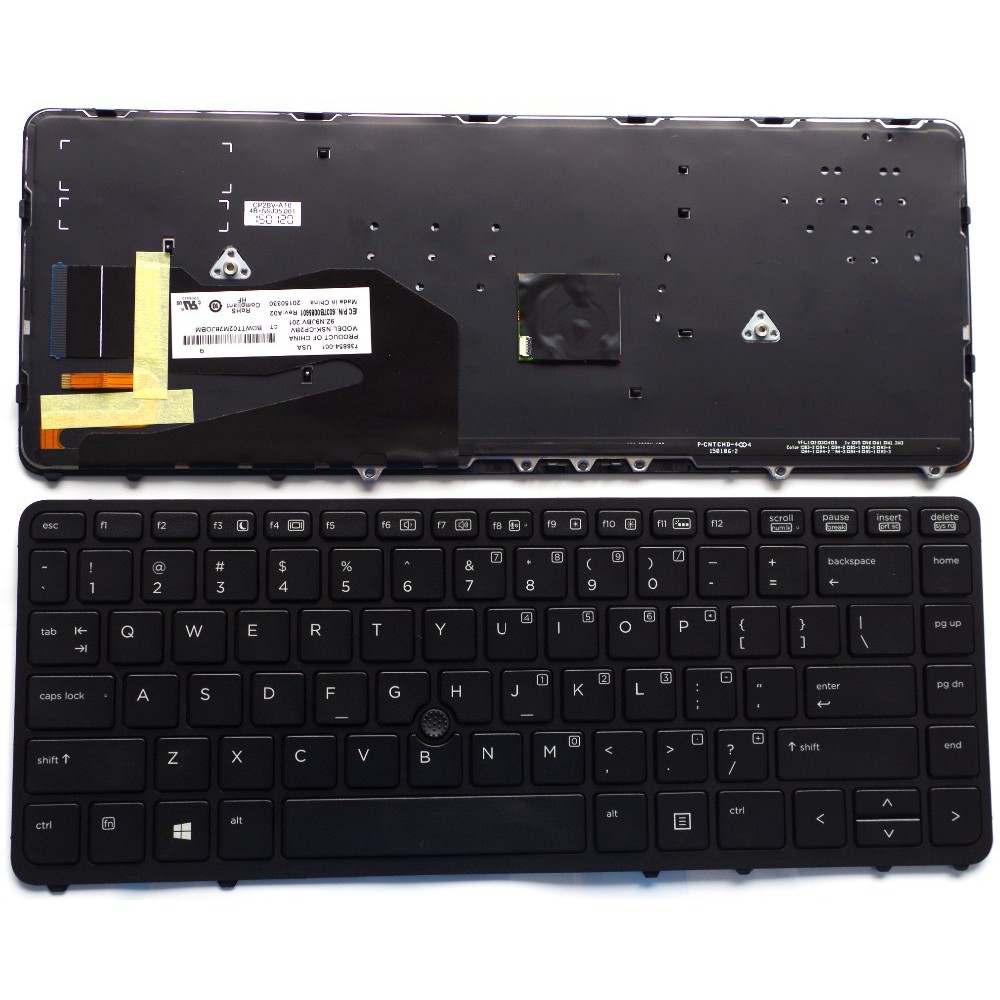 New HP EliteBook 840 G2,850 G2 Laptop Keyboard | Shopee Philippines