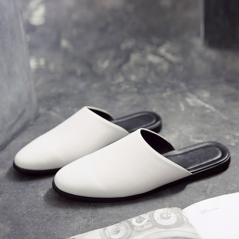 READY STOCK Men Big Size summer half slippers men shoes causal lazy2023 ...