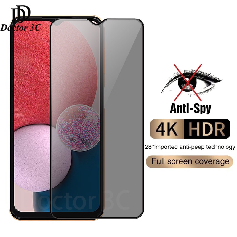 Anti Spy Privacy Tempered Glass Film For Samsung Galaxy A56 A36 A26 A16 A06 A55 A54 A35 A34 A25 ...