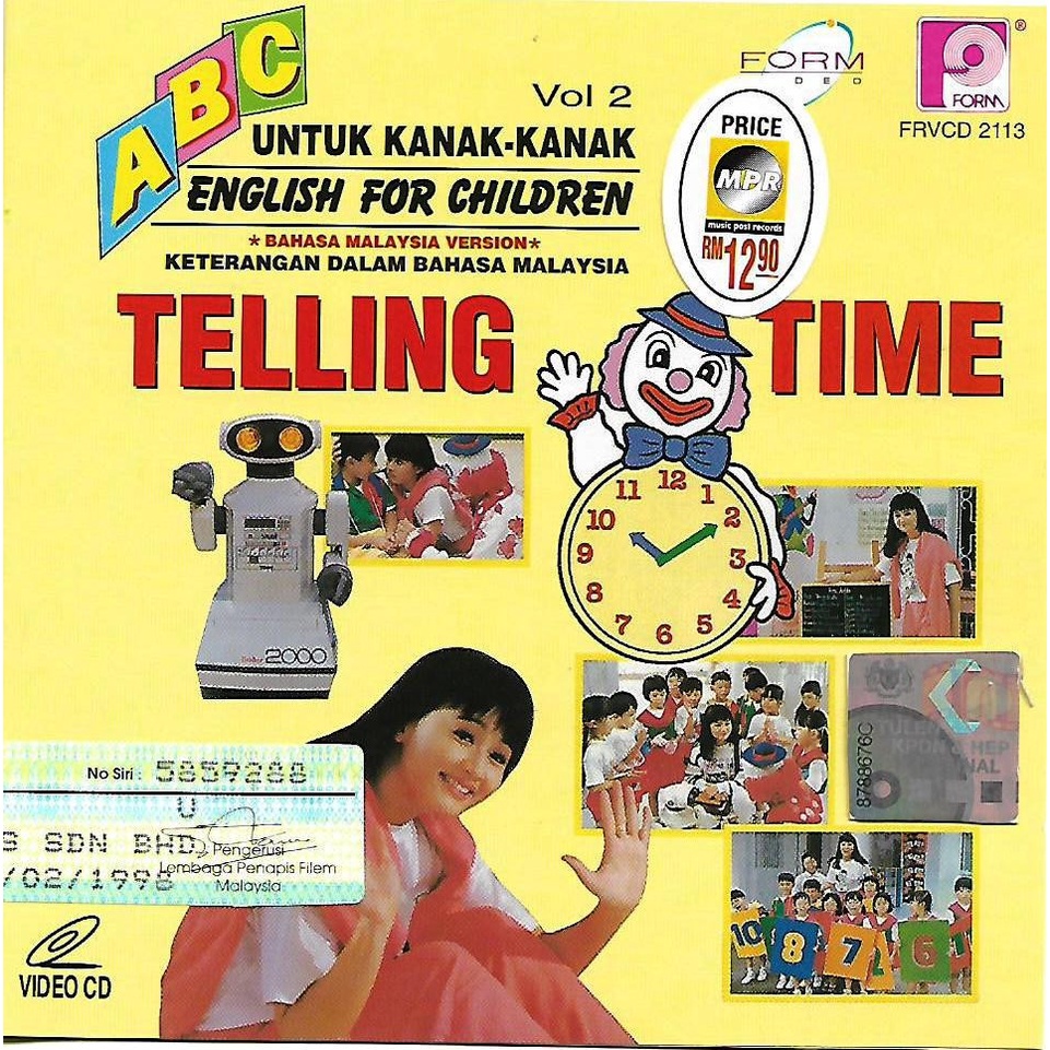 Abc English For Children Vol.2 VCD English For Children Description In ...