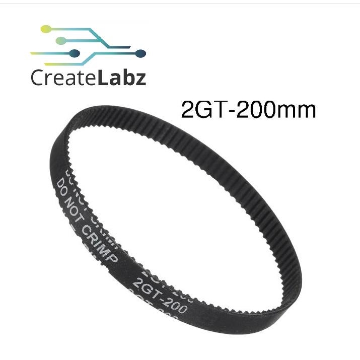 2GT Closed Loop Timing Belt 6mm x 200mm | Shopee Philippines