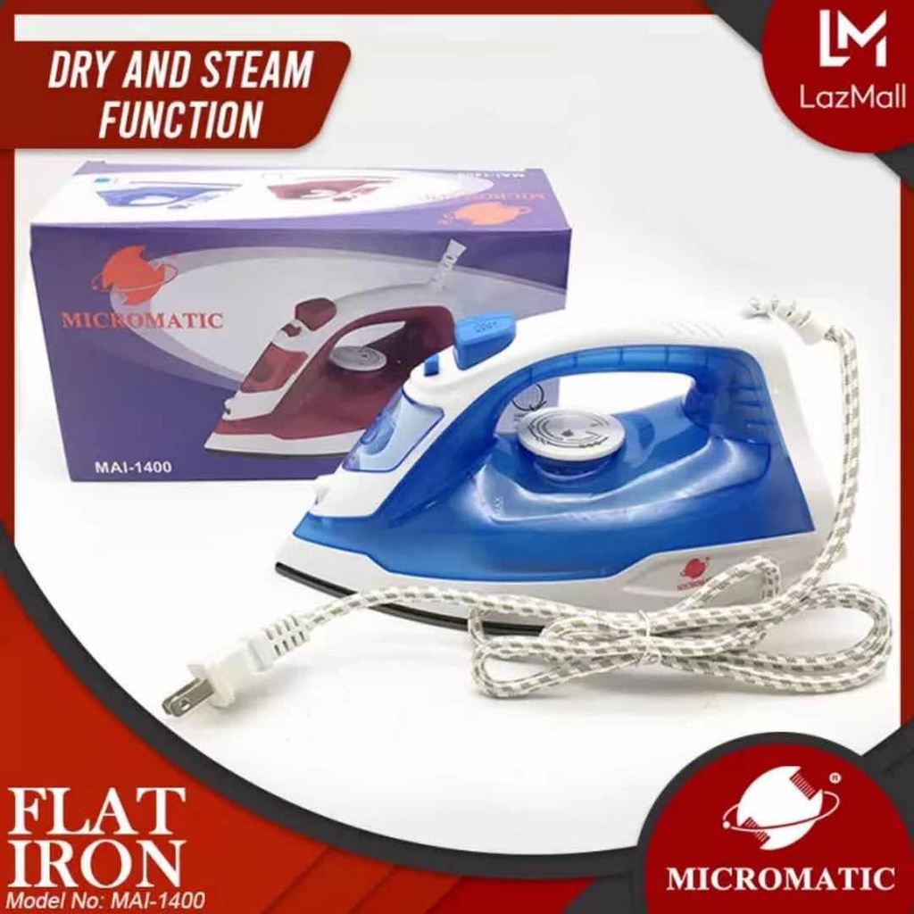 Micromatic MAI-1020 Stainless Steel Flat Iron 220--230V Non-Stick ...