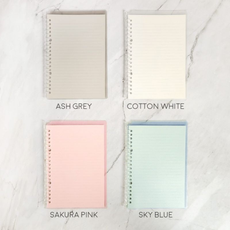 Slim Smart Ring Binder+Free Loose leaf Binder KOKUYO Inspired/Style ...
