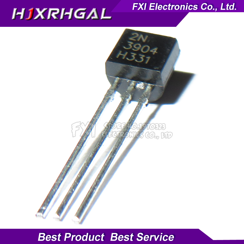 100pcs 2N3904 2N3906 2N4403 2N2907 2N4401 2N2222 PN2222 2N5401 2N5551 ...