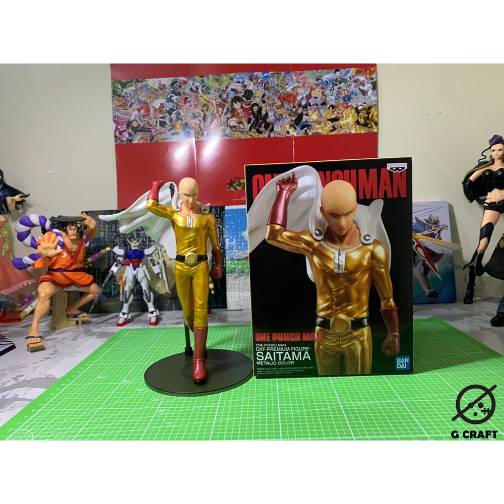 ONE PUNCH MAN - DXF PREMIUM FIGURE SAITAMA METALIC COLOR SAITAMA ...