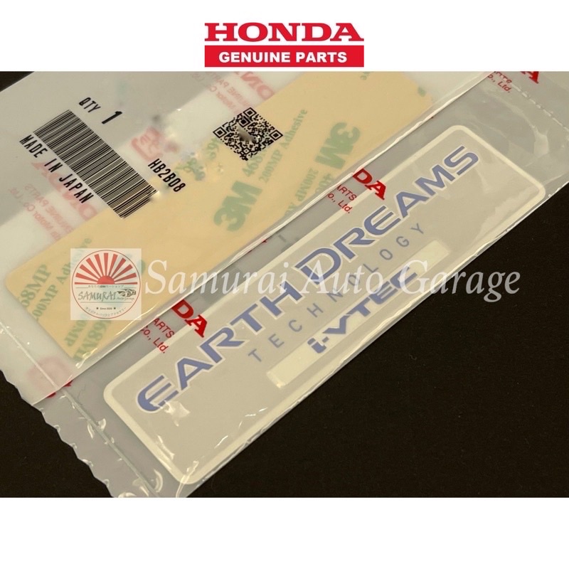Honda Parts JDM Earth Dreams Technology iVTEC Emblem | Shopee Philippines