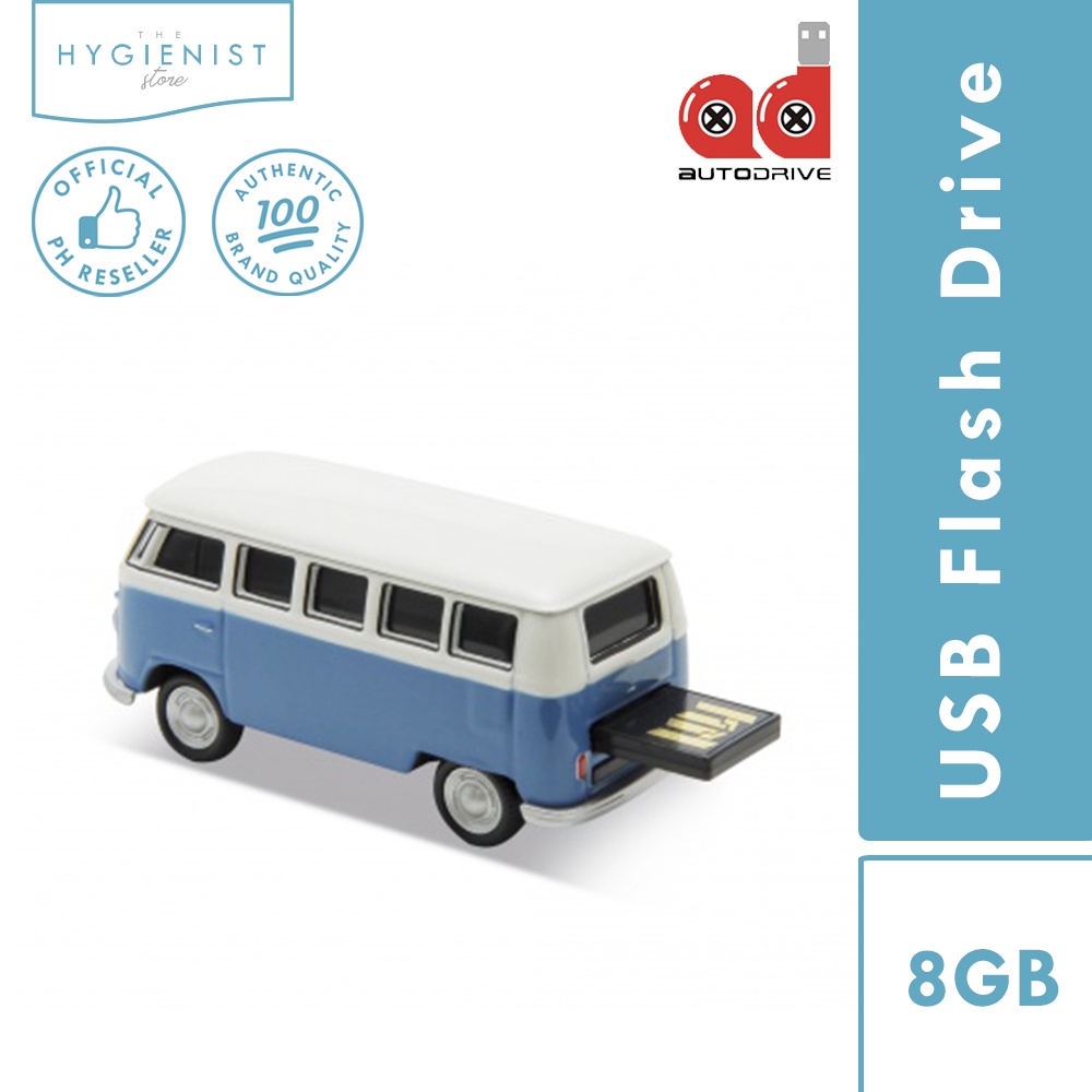 AUTODRIVE VOLKSWAGEN T1 BUS USB FLASH DRIVE (PLUG IN AND HEADLIGHT ...