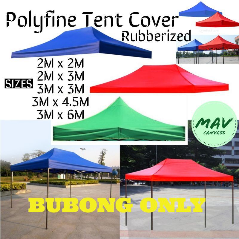 BUBONG NG TENT | POLYFINE | Retractable Tent Top Cover Replacement ...