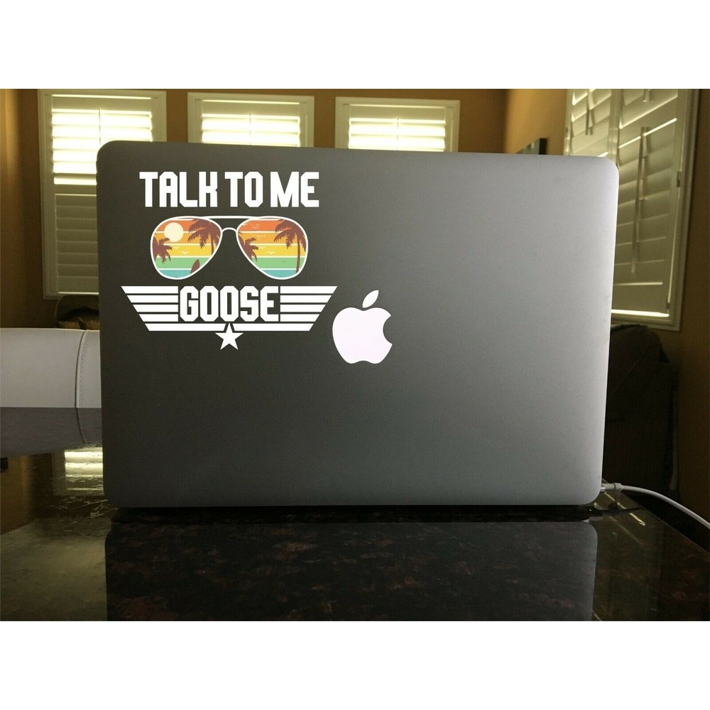 Top Gun Maverick Talk to me Goose Sticker vinyl decal F-22 Raptor F-18 ...