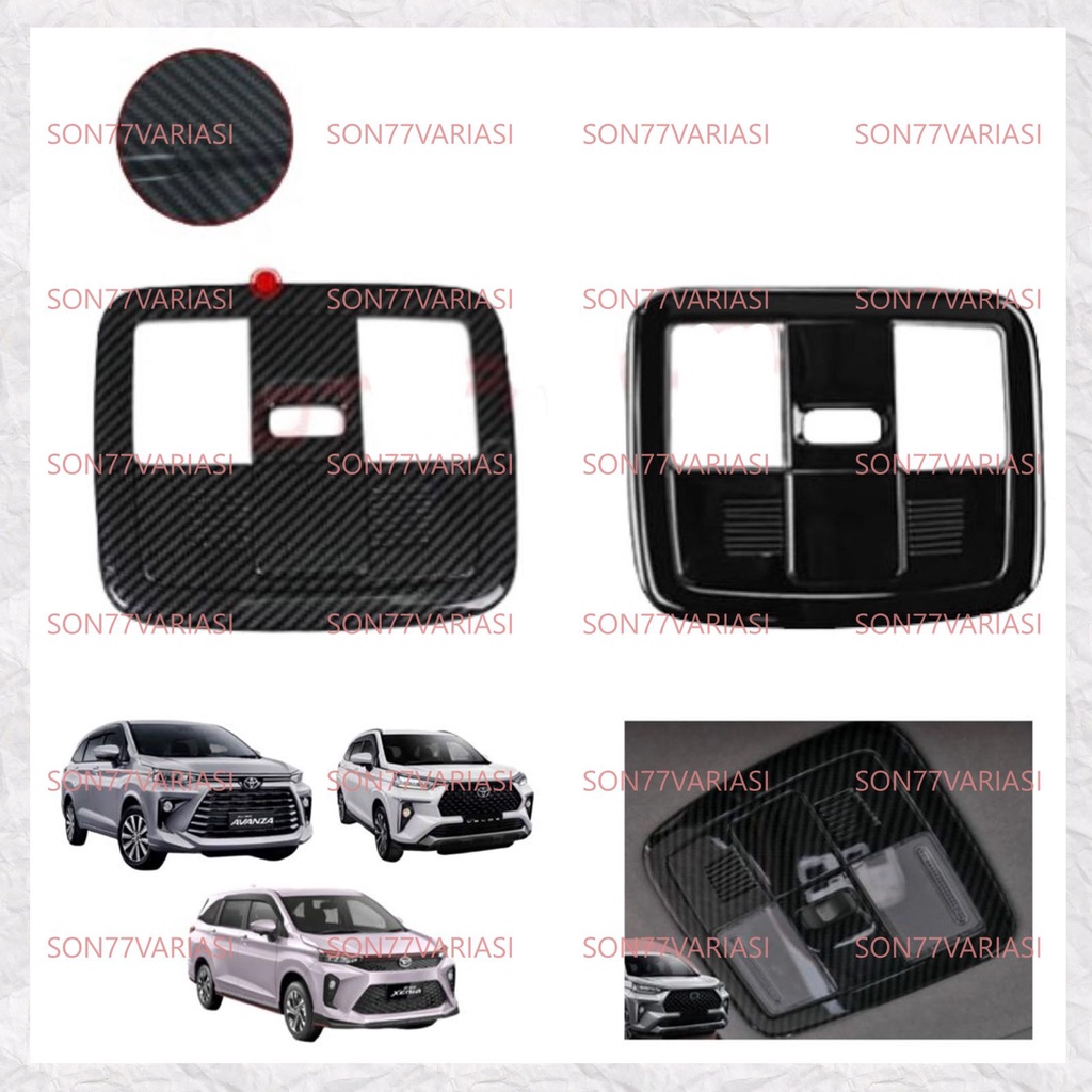 HITAM Front Room Panel Front Ceiling Lamp Avanza Xenia Veloz 2021 2022 ...