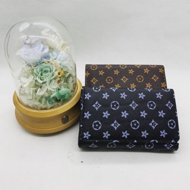 lds fashion Korean style forever young 2 fold medium wallet | Shopee ...