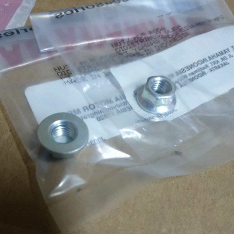 Genuine Yamaha Muffler Nut / Exhaust Flange nut Mio Aerox Nmax | Shopee ...