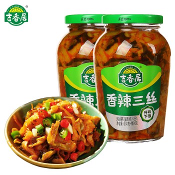 Jixiangju Assorted Pickled Vegetable Lettuce Chaosansi Side Dishes 330g ...