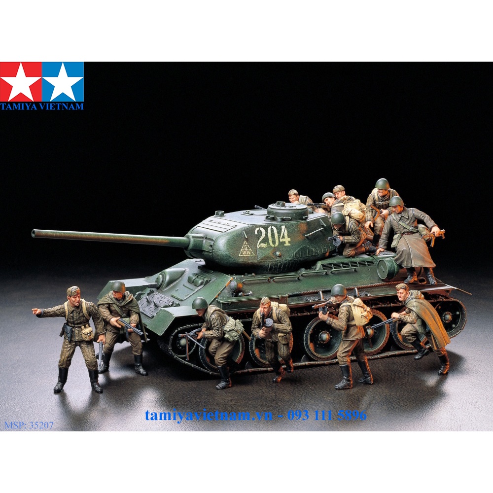 [TAMIYA] 35207 RUSSIAN SOLDIER MODEL 1/35 SCALE RUSSIAN ARMY ASSAULT ...
